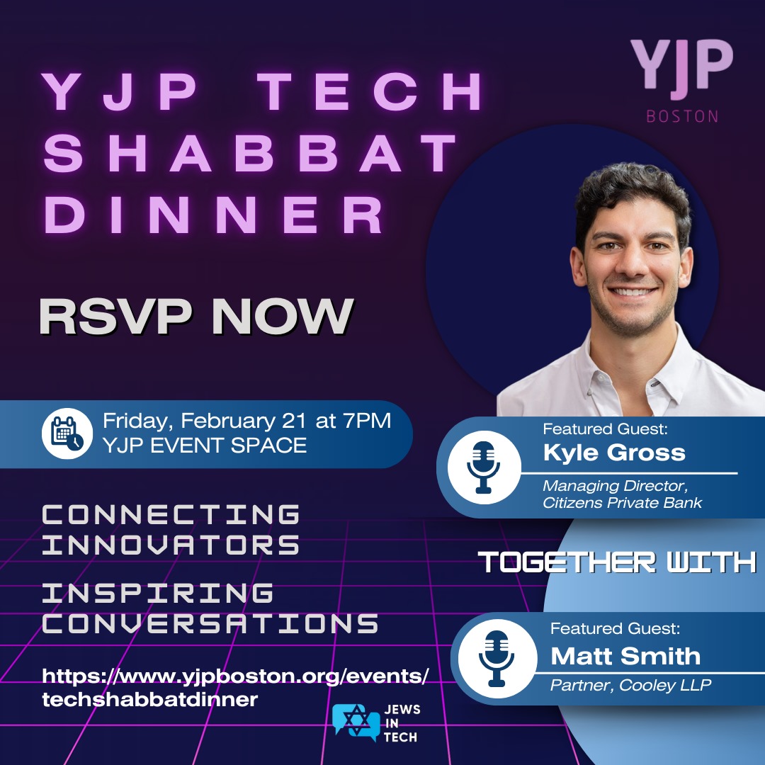 YJP Tech Shabbat Dinner | YJP Boston